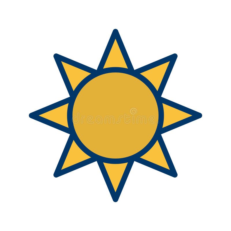 Brightness Vector Icon stock illustration. Illustration of brightness ...