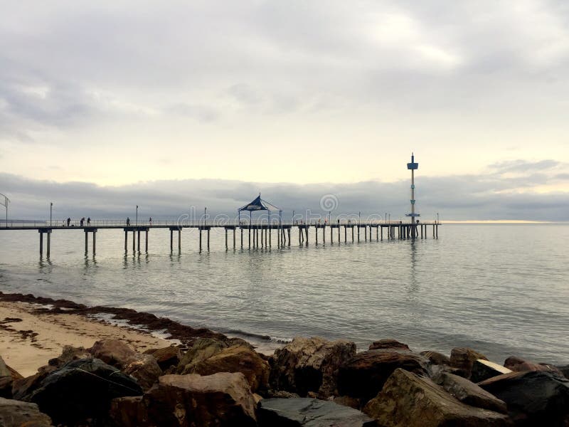 Brighton Beach stock image. Image of rocks, beach, calm - 92631539