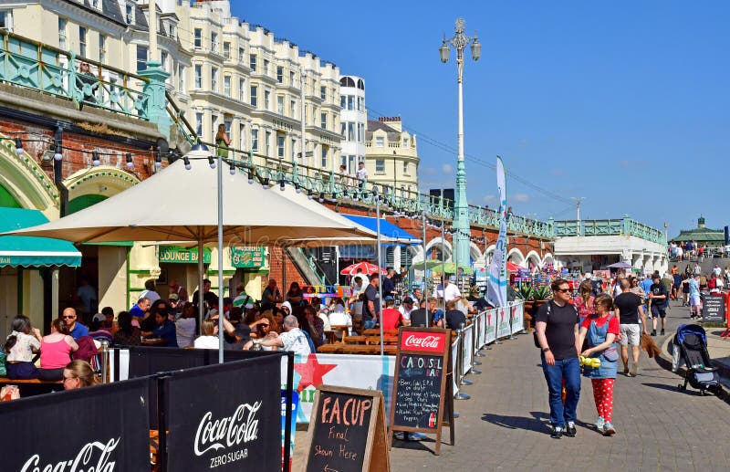 Brighton, England - June 04 2023 : City Centre Editorial Stock Image ...