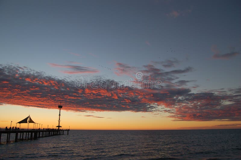 Brighton Landscape stock image. Image of sundown, clouds - 494591
