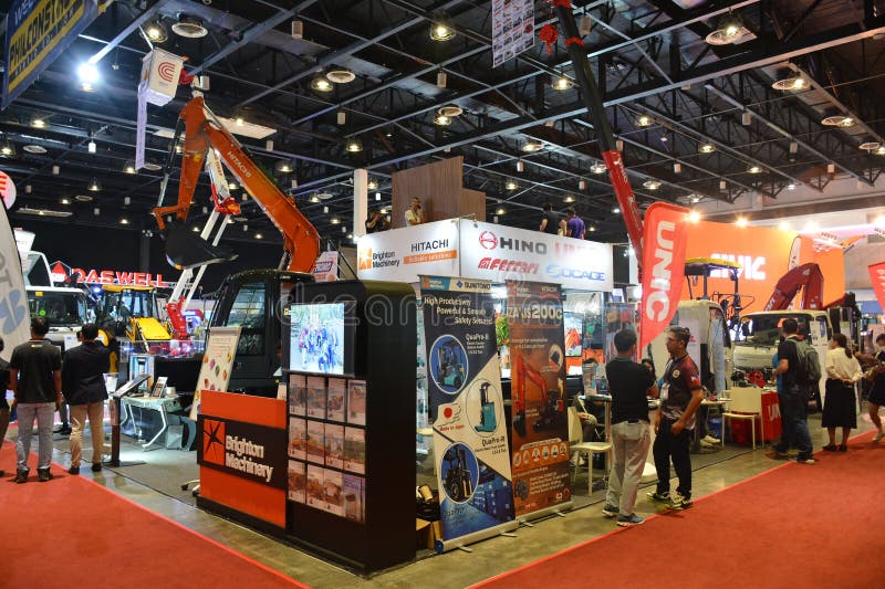 Brighton Machinery Booth at Philconstruct in Pasay, Philippines ...