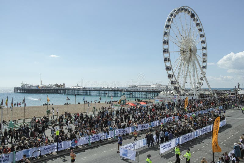 Brighton Marathon editorial photo. Image of running, sport - 19302266