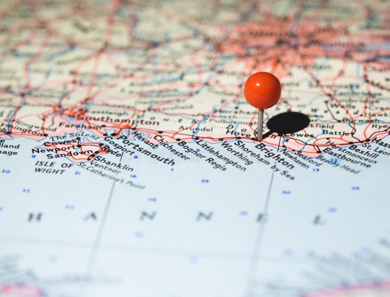 Lille Pinned Route Map Stock Photos - Free & Royalty-Free Stock Photos ...