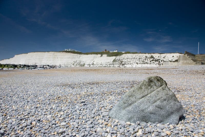 Brighton rock stock photo. Image of beach, white, summer - 7416558