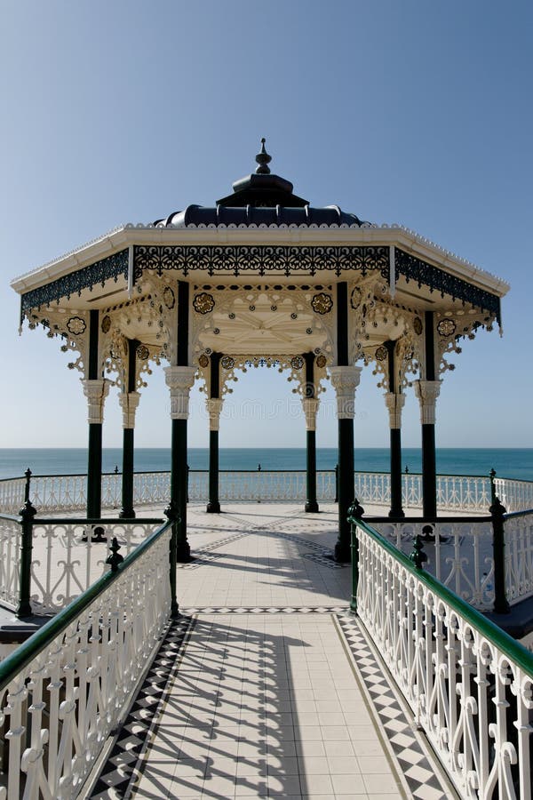 Brighton s Bandstand stock photo. Image of coast, grade - 10880512