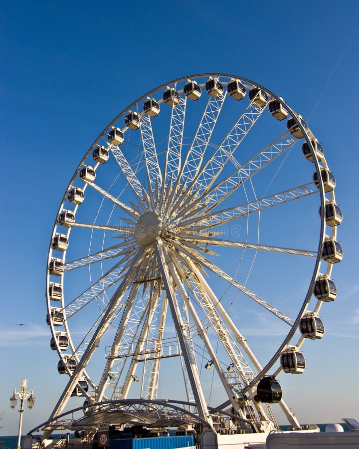Big Wheel editorial stock image. Image of wheel, seafront - 21656419