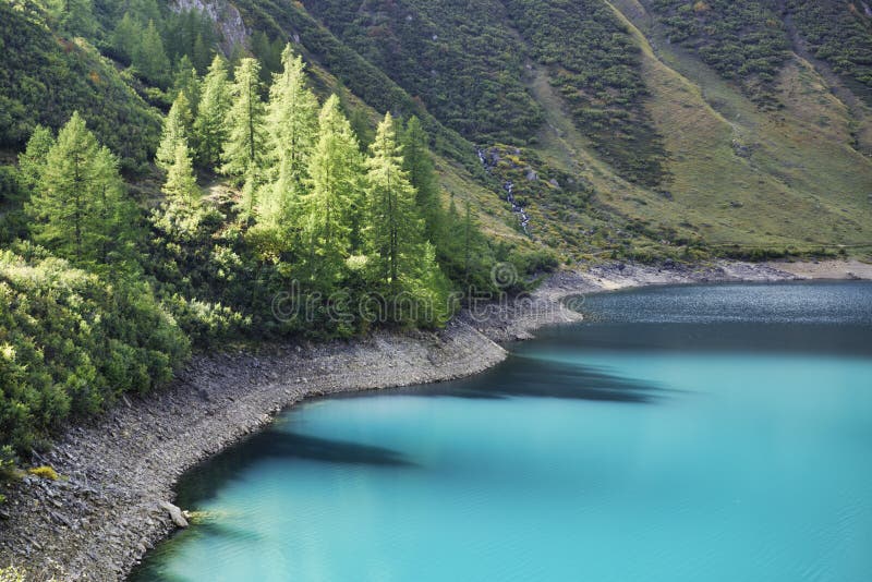 Brights Colors on the Water of the Lake Stock Photo - Image of lights ...