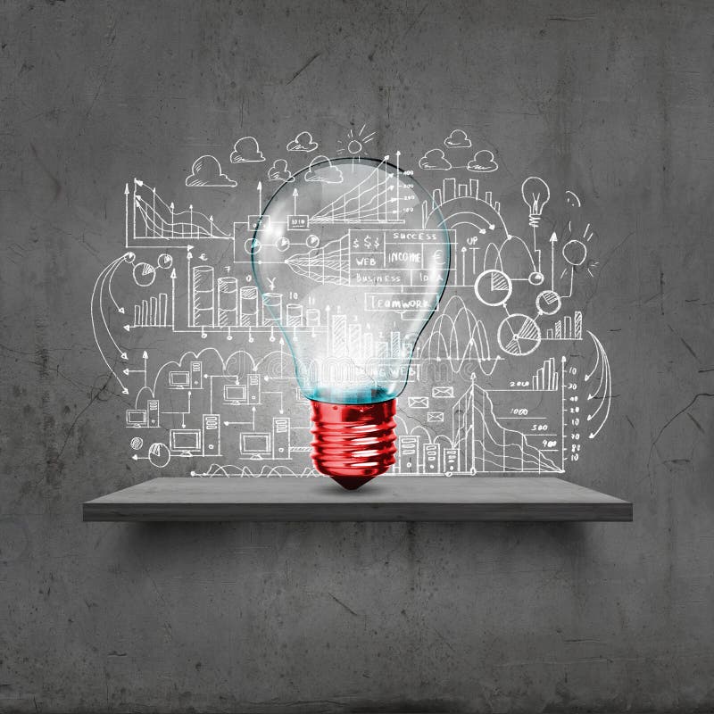 Brigth ideas stock image. Image of solution, leadership - 56846081