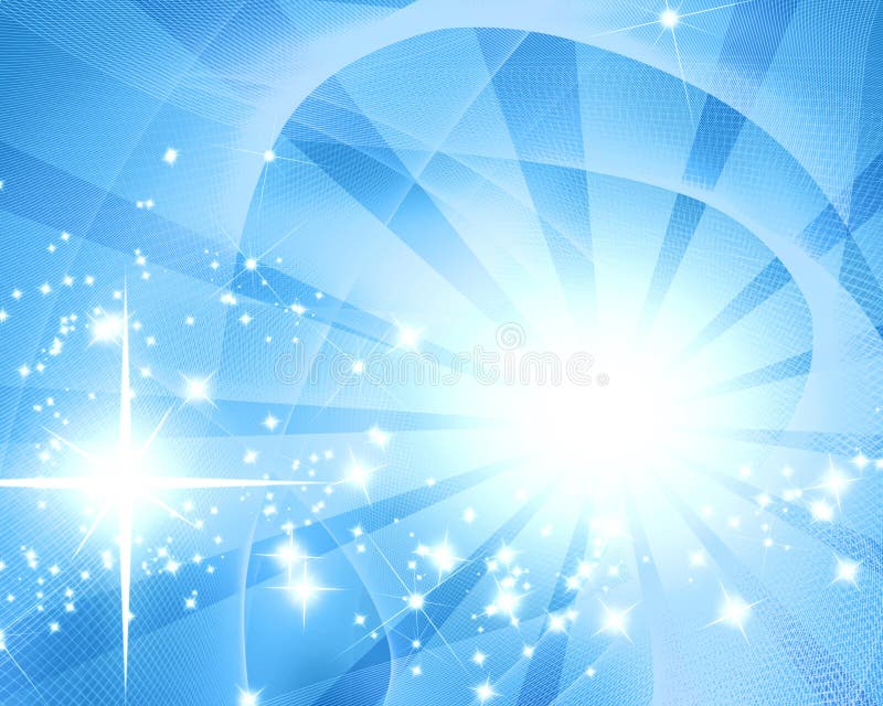 Brilho azul ilustração stock. Ilustração de noite, brilho - 8262517