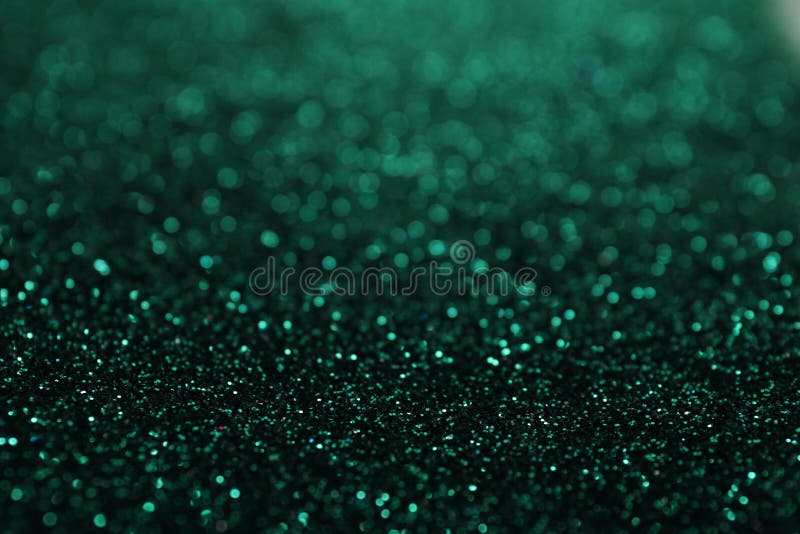 Brillante Brillo Verde Como Fondo. Efecto Bokeh Imagen de archivo ...