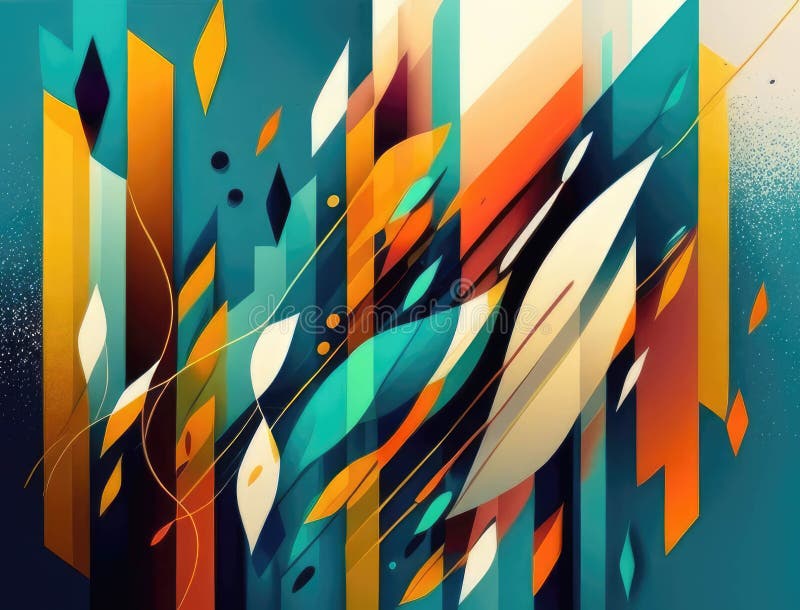 A Brilliant Array of Textures and Patterns Blur Together in an ...