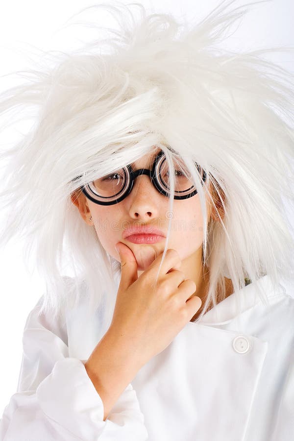 Brilliant Child Thinking Hard Stock Photo - Image of concentration ...