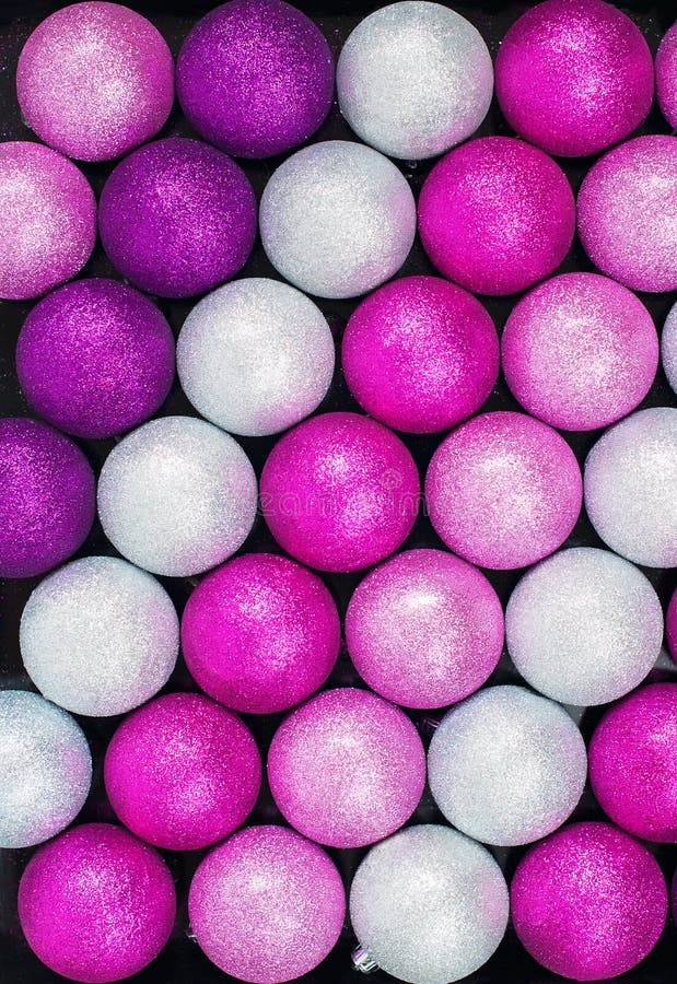 Brilliant Color Balls Background Stock Image - Image of focus, decor ...