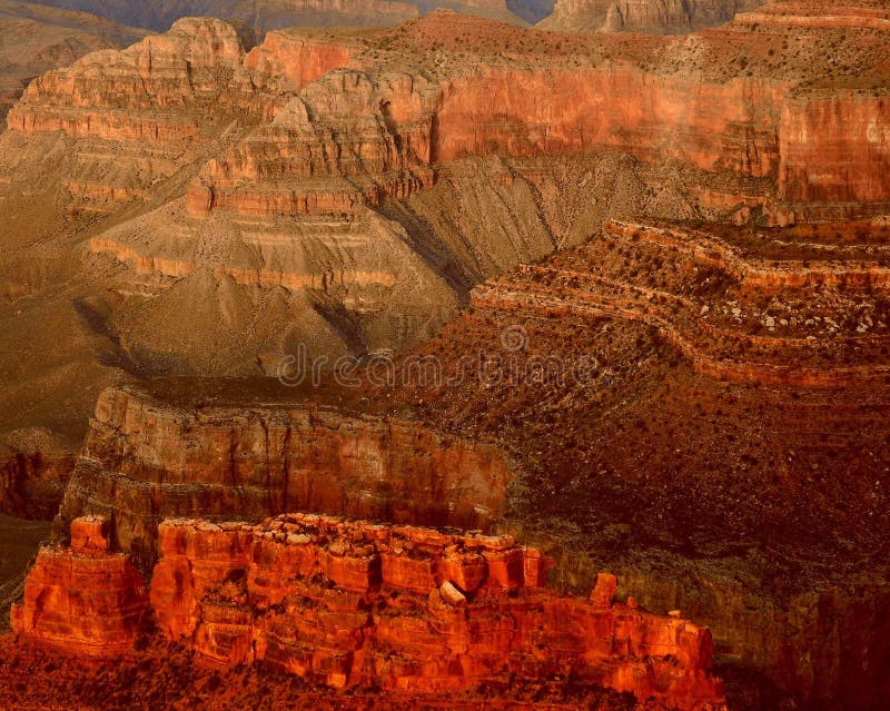 Brilliant Colors, Grand Canyon Stock Photo - Image of vivid, canyon ...