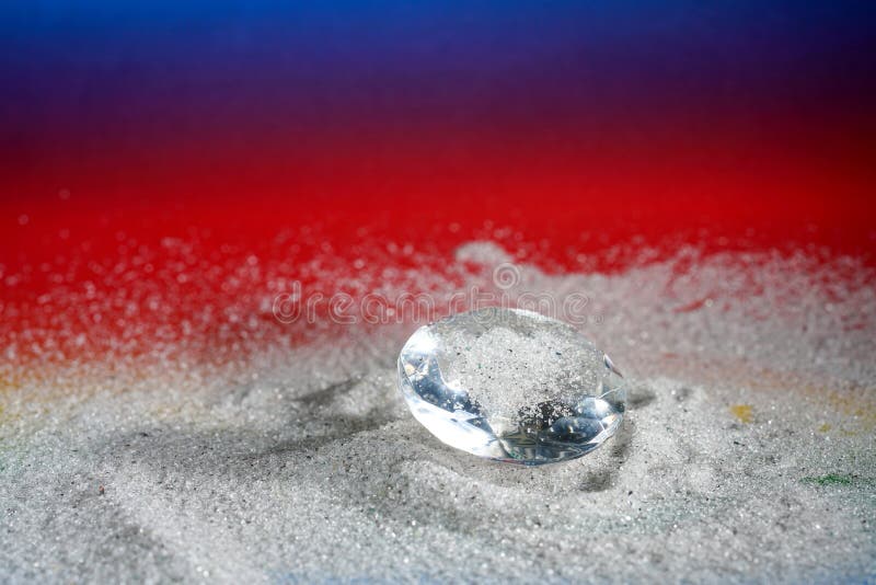 Brilliant Cut Diamonds Photographed in the Studio Stock Image - Image ...