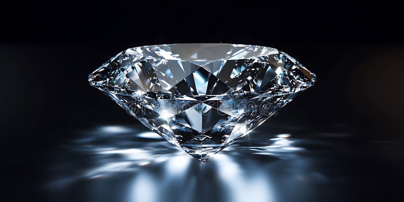 Brilliant Diamond Luxury Gemstone Image Stock Illustration ...