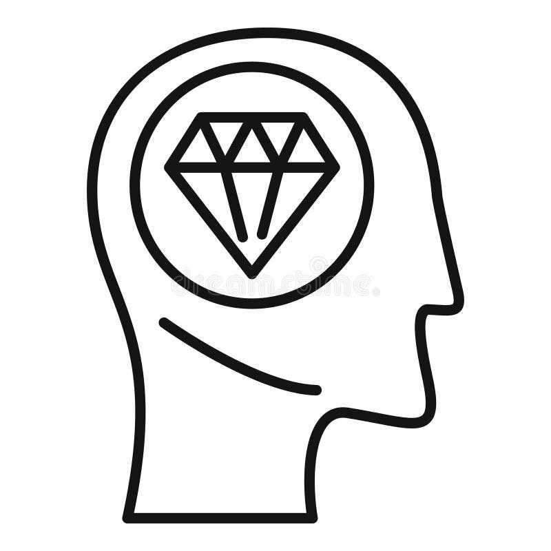 Representing a Brilliant Mind Generating Valuable Ideas Stock ...