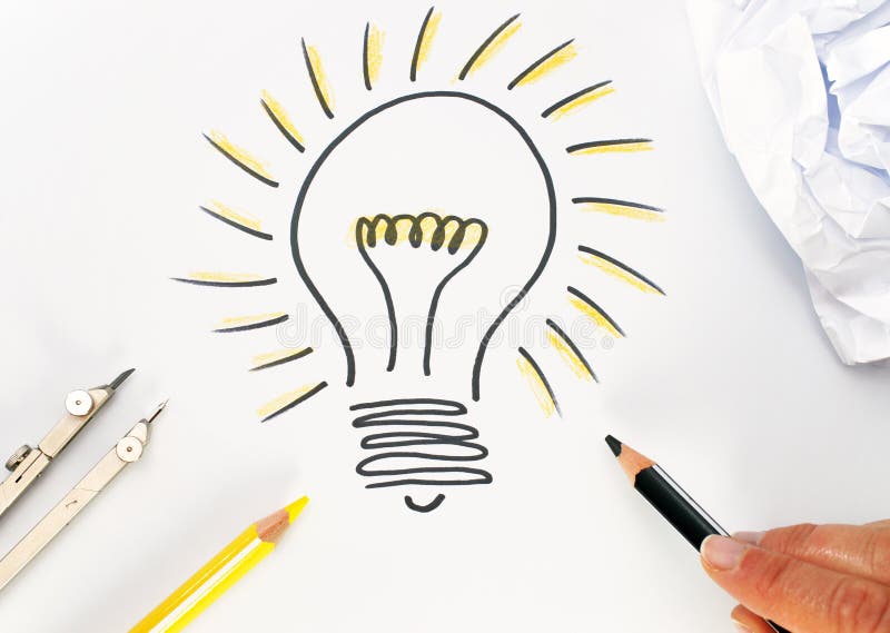 Brilliant Idea stock image. Image of intelligence, innovation - 17194057