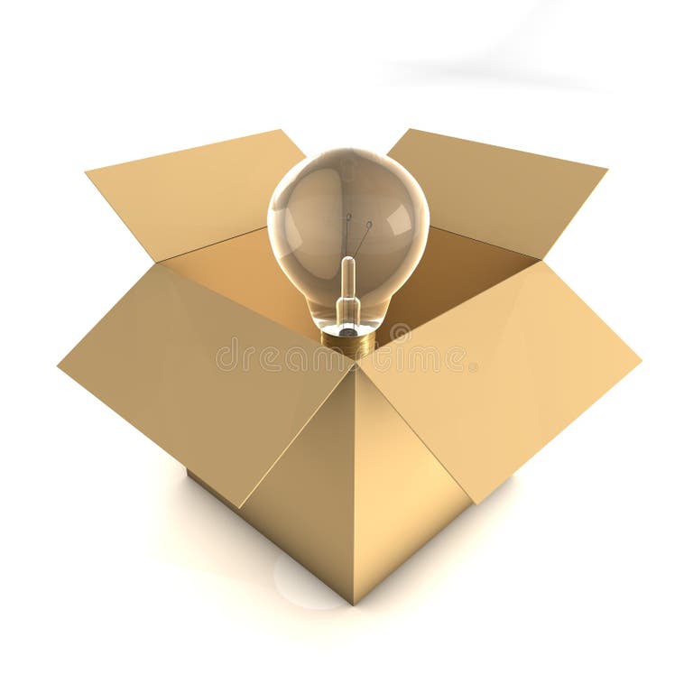 Brilliant Idea Machine stock illustration. Illustration of concepts ...
