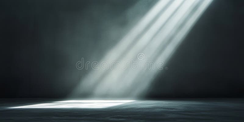 Brilliant Light Beam on Blank White Board with Soft Shadow Effect Stock ...