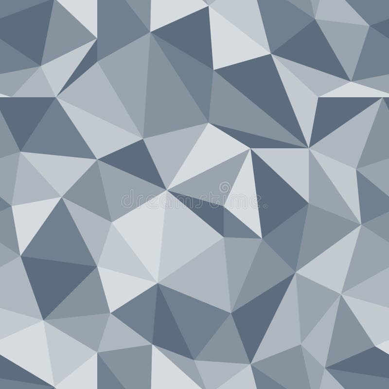 Brilliant Seamless Pattern. Diamond Triangle Vector Background. Stock ...