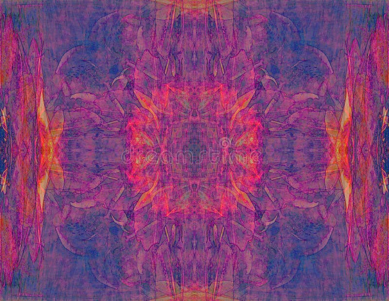 Flamelike Multicolor Radiating Abstract Background Stock Photo - Image ...