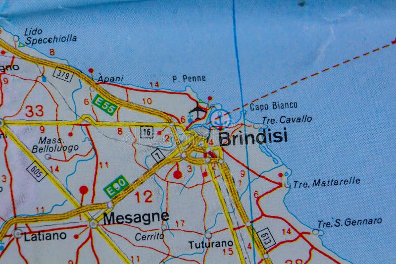 1,540 Country Road Map Italy Stock Photos - Free & Royalty-Free Stock ...