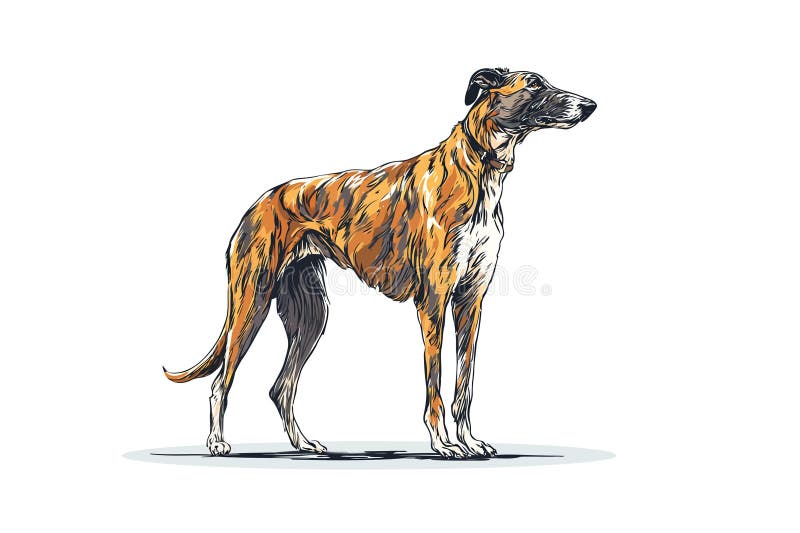 Brindle Background Wildlife Animal Isolated Stock Vector - Illustration ...