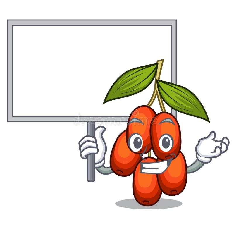 Up Board Jujube Fruit in a Cartoon Bowl Stock Vector - Illustration of ...