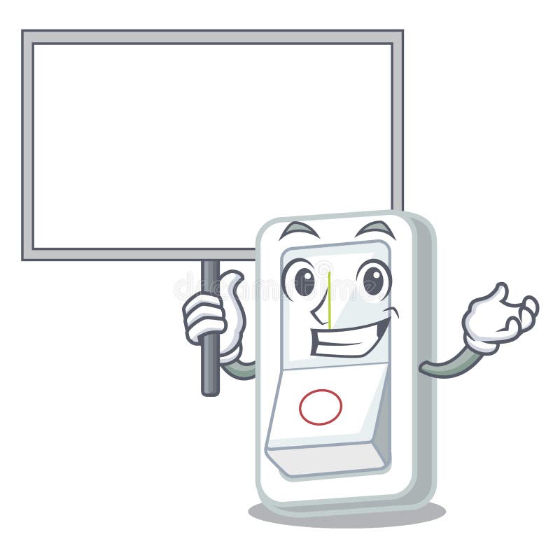 Bring Board Light Switch in the Cartoon Shape Stock Vector ...