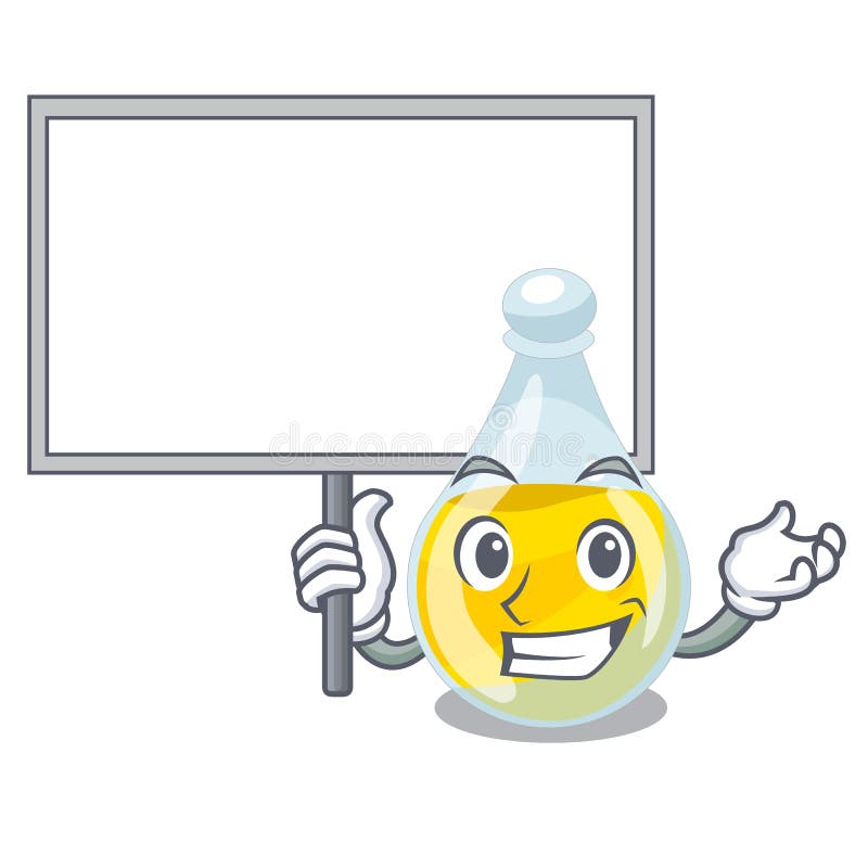 Bring Board Sesame Oil in a Cartoon Bottle Stock Vector - Illustration ...