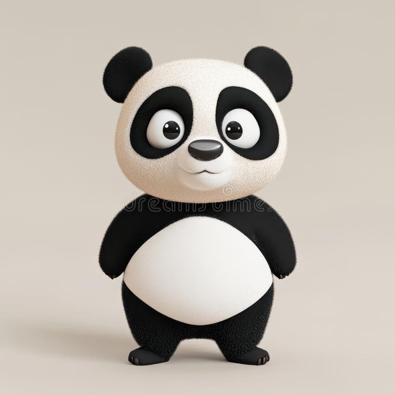 Adorable 3D Panda Characters, Perfect for Animated Shorts or Fun ...