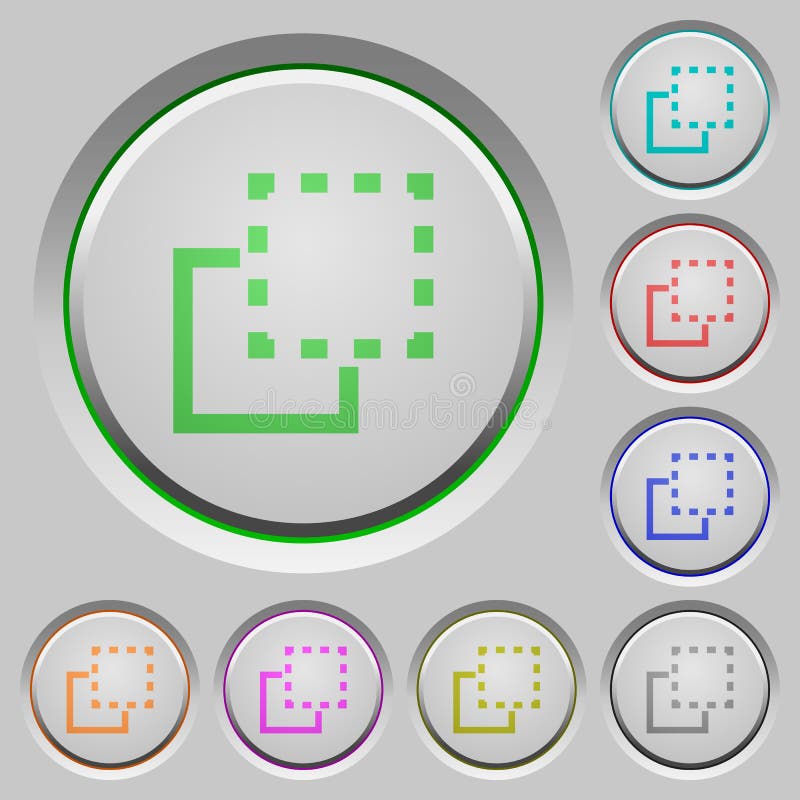 Bring To Front Push Buttons Stock Vector - Illustration of blue, purple ...