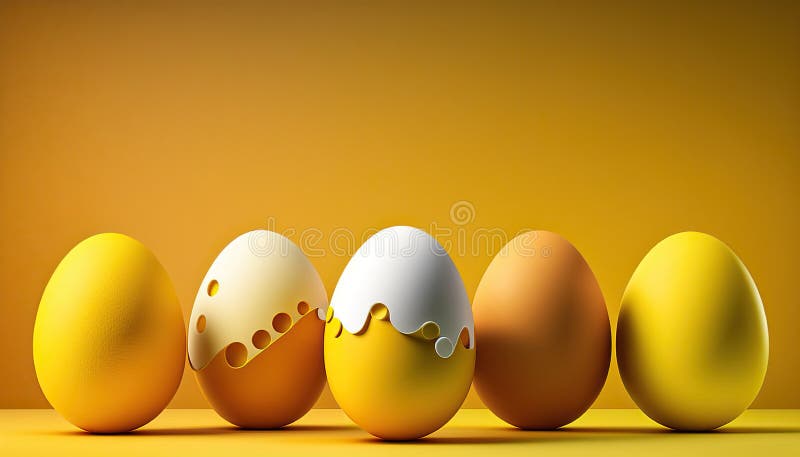 Easter Eggs Galore: Bringing Joy and Sunshine To Your Celebration Stock ...