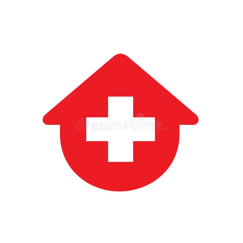 Bringen Sie Symbol Mit Kreuz Oder Plus, Positive Form, Vektorlogodesign ...