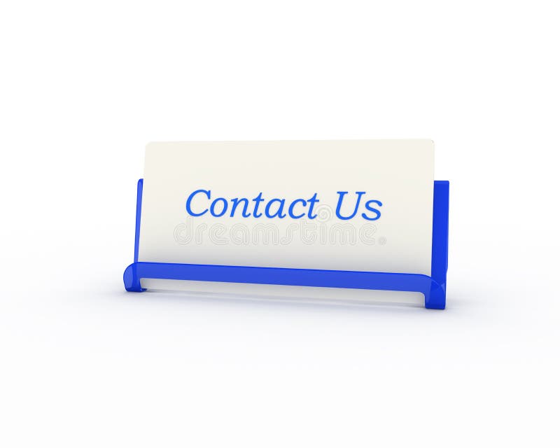 Bringen Sie uns in Kontakt stock abbildung. Illustration von daten ...