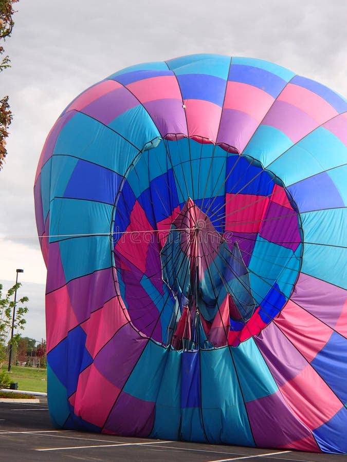 Bringing the Balloons Down Over Brighton CO Stock Image - Image of ...
