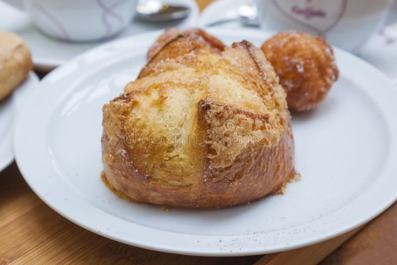 Brioche stock photo. Image of bistro, coffee, bakery - 67736792