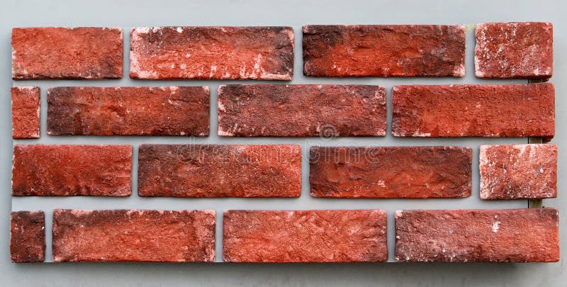 Briques rouges photo stock. Image du grunge, maison, type - 22135652