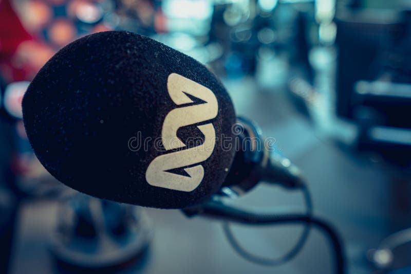 Brisbane, Australia - ABC Branded Microphone Editorial Photo - Image of ...