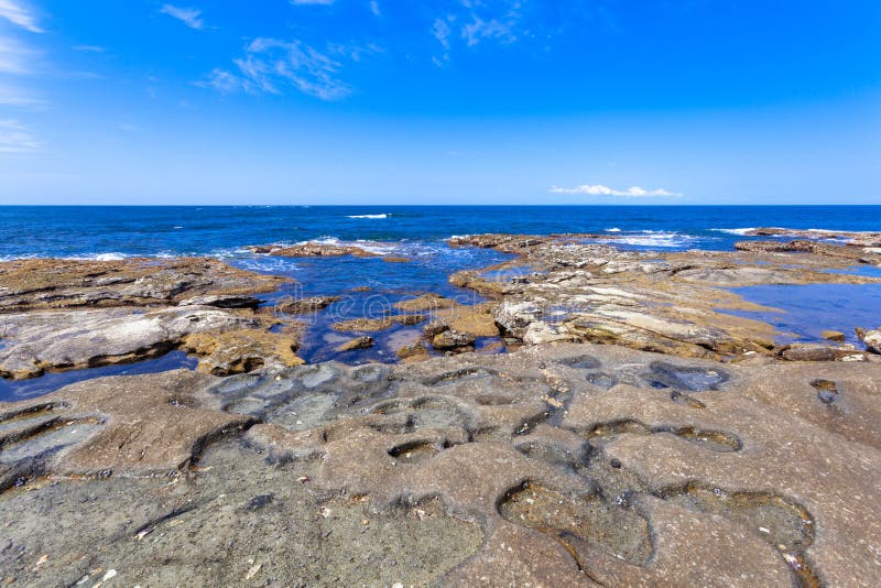 Brisbane, Australia Coastline Stock Photo - Image of beach, nature ...