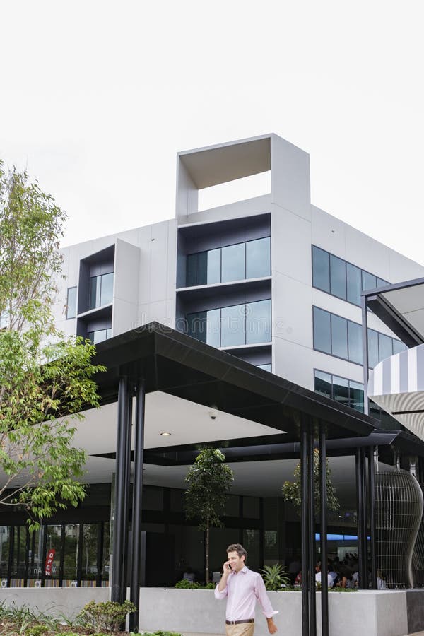 Brisbane, Australia - September 17, 2013: a Modern Office Building ...