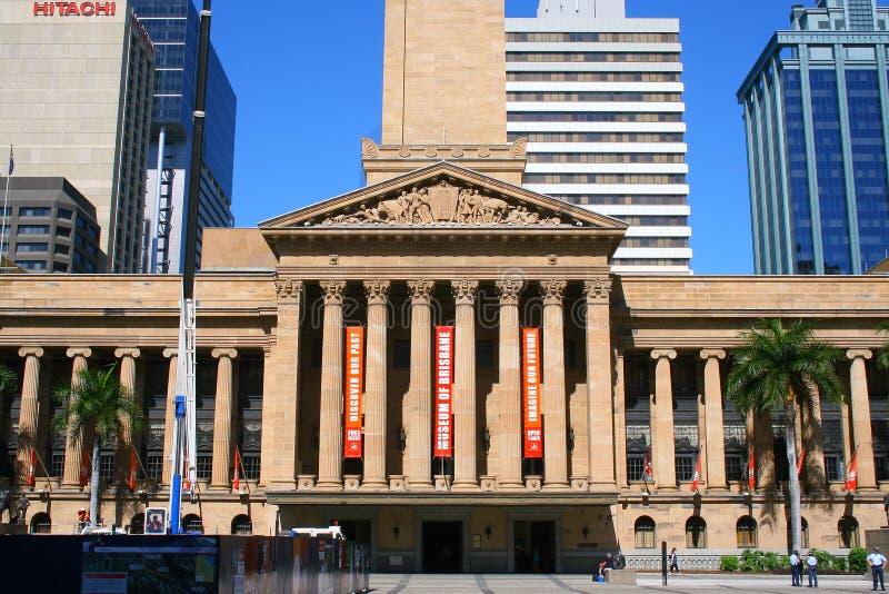 Brisbane City Hall editorial photo. Image of tower, queensland - 18234646