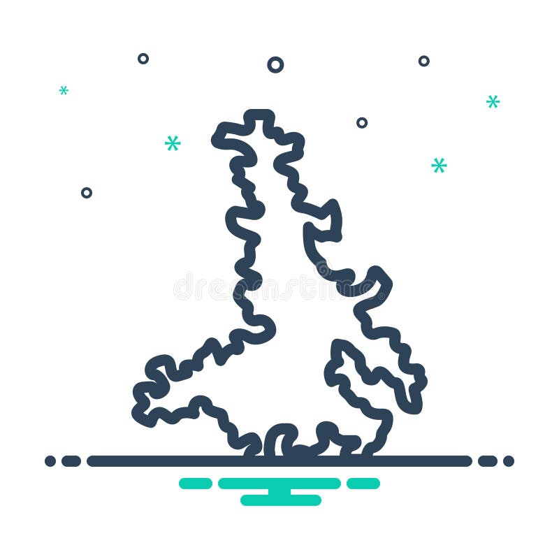 Mix Icon for Brisbane, Australia and Nation Stock Vector - Illustration ...