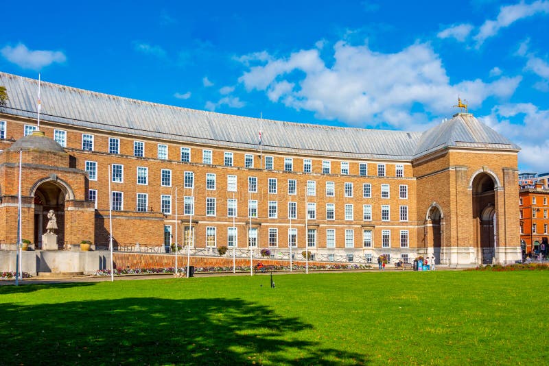 Bristol City Council in England, UK Stock Photo - Image of meadow ...