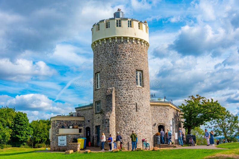 Bristol, England, September 18, 2022: View of Clifton Observator ...