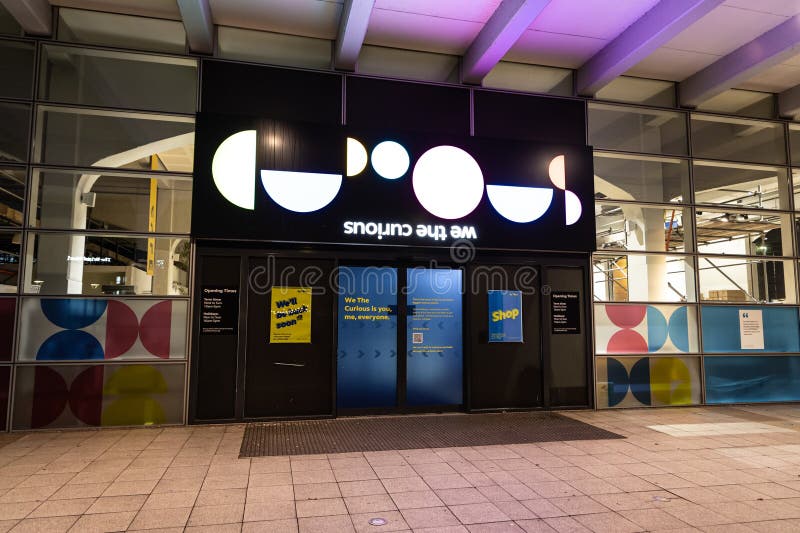 Bristol, UK - January 30, 2024: the we are Curious Science Museum in ...