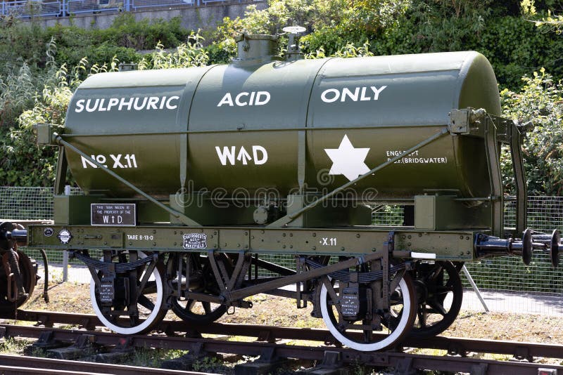 Railway Rolling Stock in the Dockyard Area of Bristol on May 14, 2019 ...