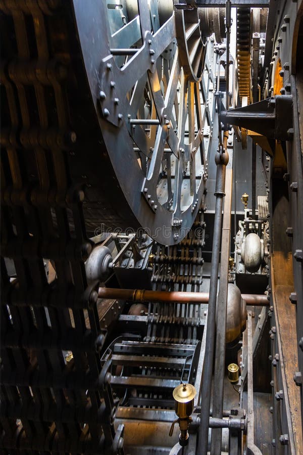 View of the Engine on the SS Great Britain in Dry Dock in Bristol on ...