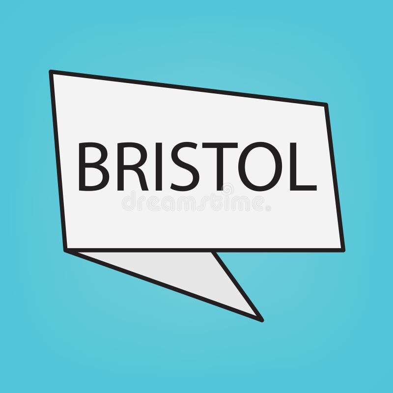 Bristol Icon Vector Art Design Stock Vector - Illustration of country ...